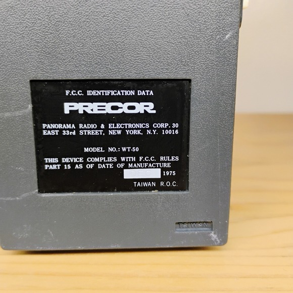 Portable Audio & Video | Vintage Precor Transceiver Morse Code Walkie ...